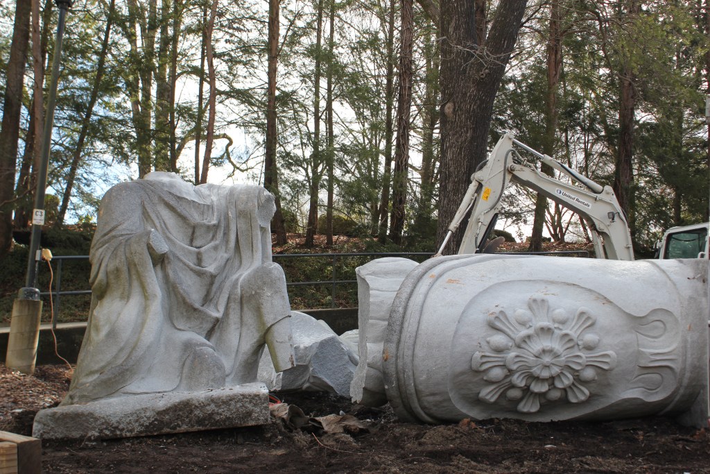 Statues torn down due to structural concerns - Southern Accent